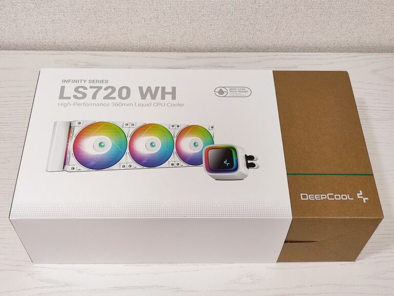 自作PC 初心者向け！簡易水冷CPUクーラー「接続方法」を紹介！DEEPCOOL LS720 WH で解説。 - meolog