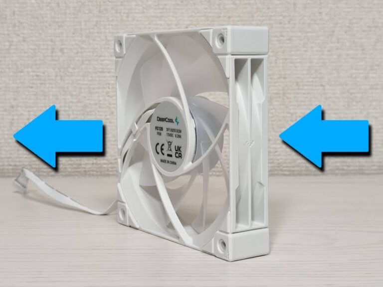 自作PC 初心者向け！ファンの向きは6秒で分かります。ポイントはコレだ！ - meolog